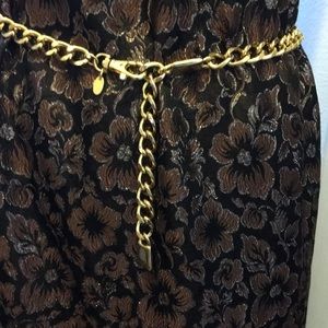 Vintage | Accessories | Vintage Heavy Gold Metal Chunky Belt 0cm | Poshmark